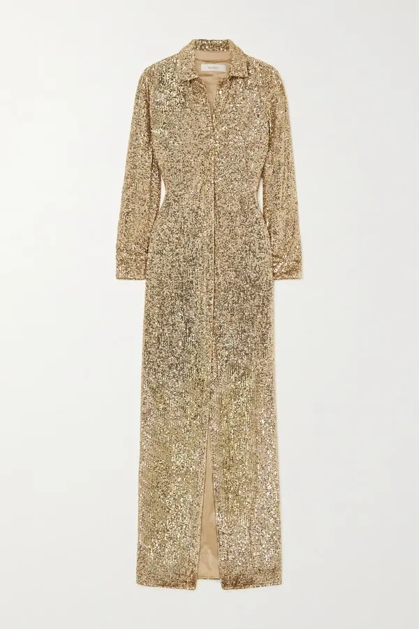 SEMSEM Sequined Tulle Gown
