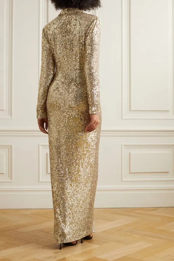 SEMSEM Sequined Tulle Gown