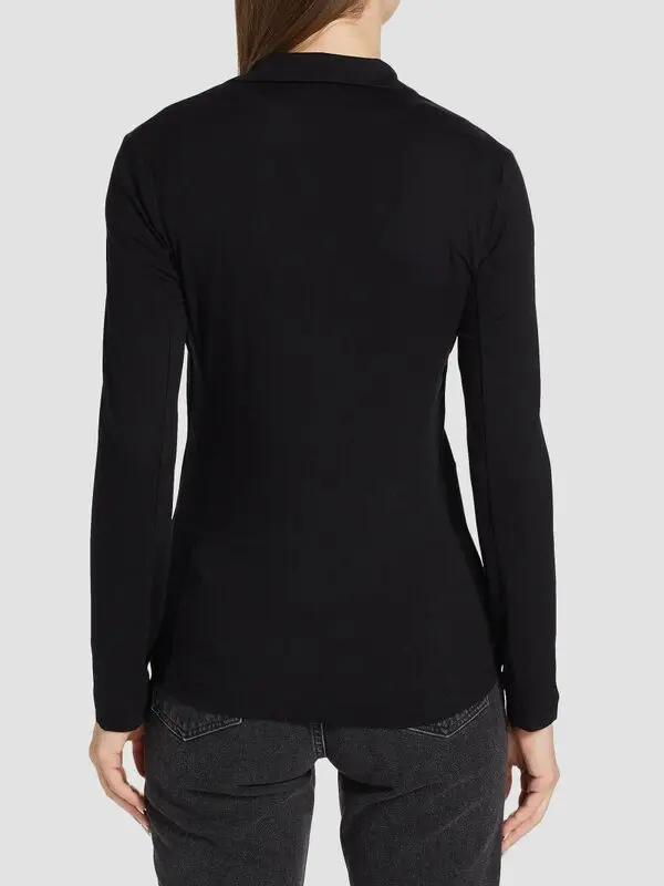 Majestic Filatures Soft Touch Two-button Blazer