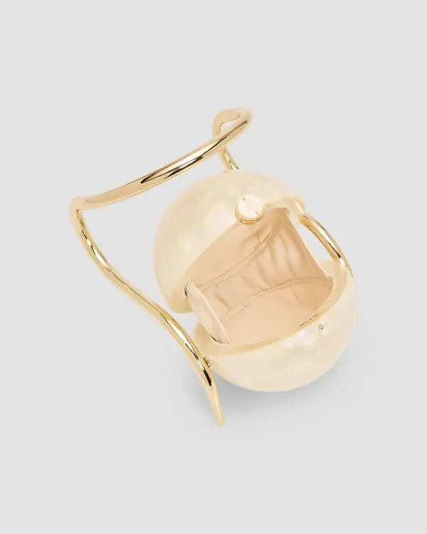 Cult Gaia Pearl Top Handle Bag