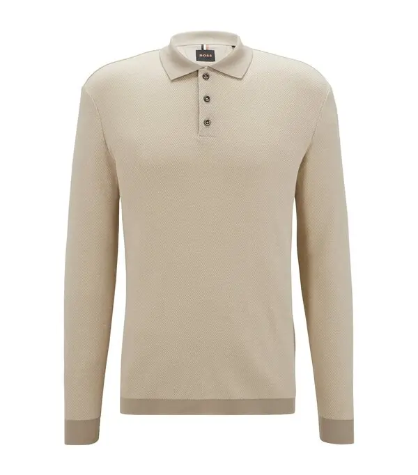 BOSS Long-sleeved Polo Shirt