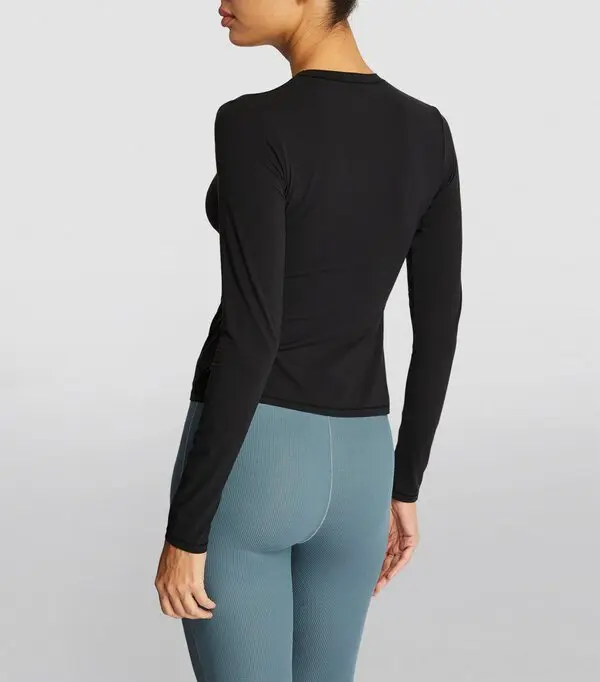 SKIMS Long-sleeved T-shirt - Black