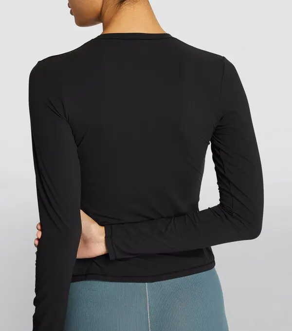 SKIMS Long-sleeved T-shirt - Black