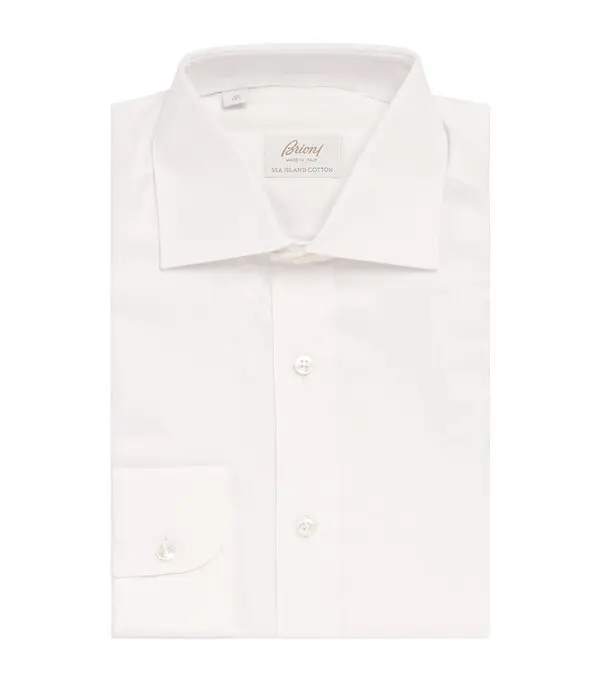 Brioni Cotton Shirt - White