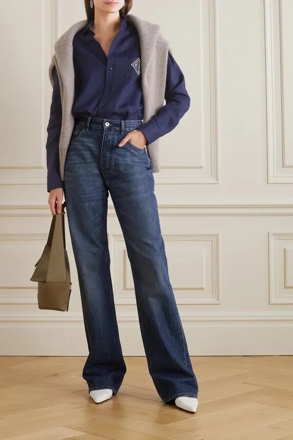 Ralph Lauren Adrien Embroidered Linen Shirt
