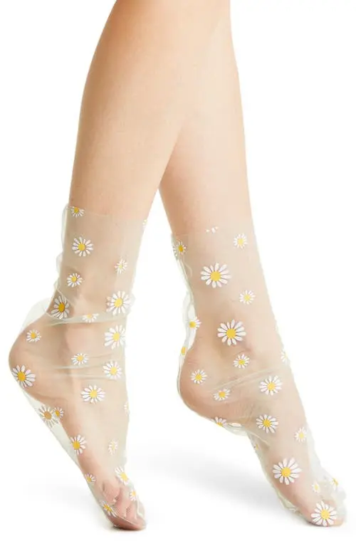 HIGH HEEL JUNGLE Dazy Tulle Socks - Mint