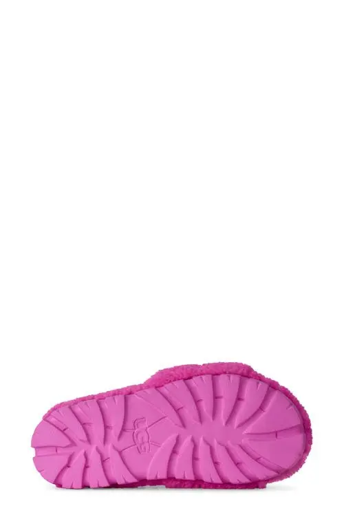 UGG Cozetta Curly Shearling Slide Slipper - Bright Fuchsia