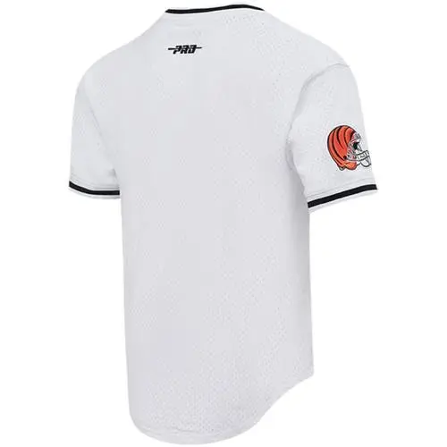 PRO STANDARD Ja'marr Chase Cincinnati Bengals Mesh Player Name & Number Top
