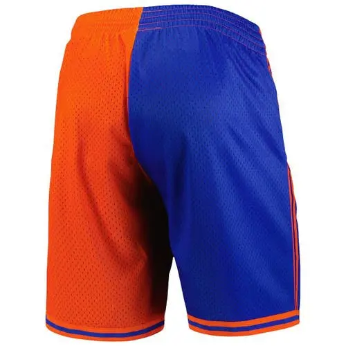 Mitchell & Ness Hardwood Classics 1996 Split Swingman Shorts - Blue