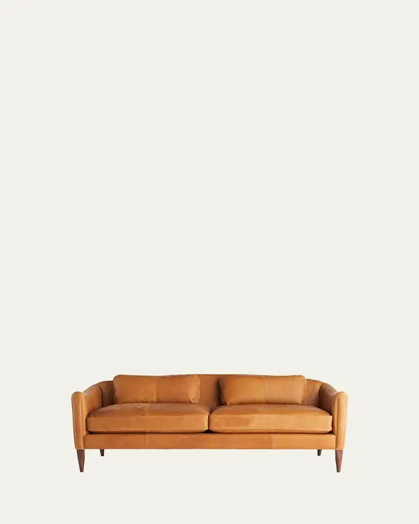 ARTERIORS Vincent Leather Sofa 80.5