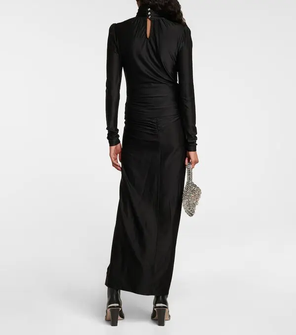 Rabanne Embellished Turtleneck Top
