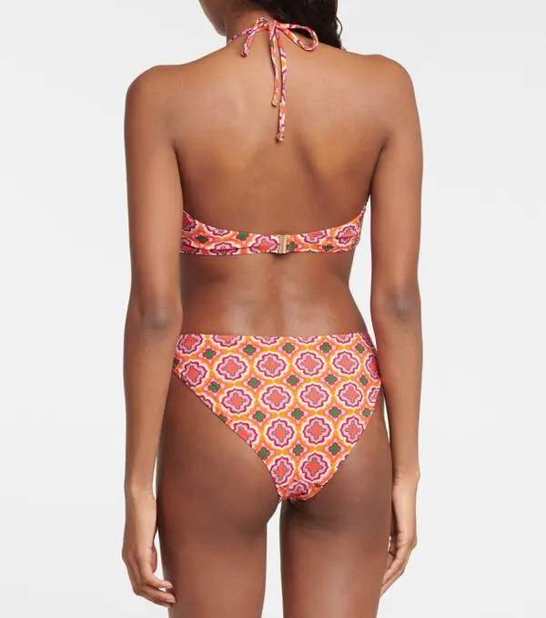 Etro Printed Halterneck Bikini