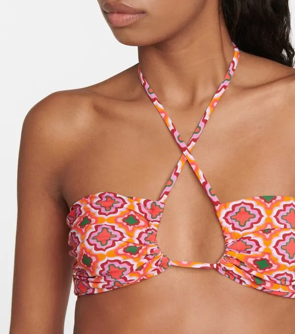 Etro Printed Halterneck Bikini