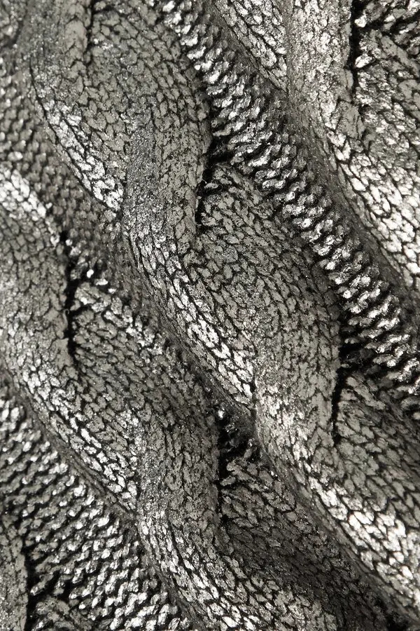 TOTEME Metallic Cable-knit Wool Sweater