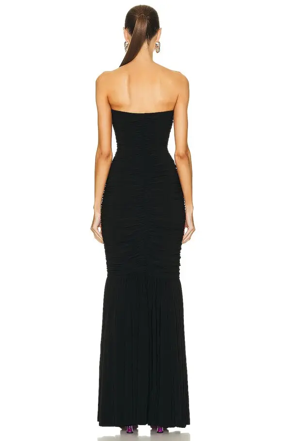 Norma Kamali Slinky Fishtail Gown