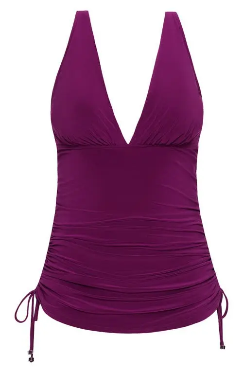 MAGICSUIT® Dani Solid Tankini Top - Jam