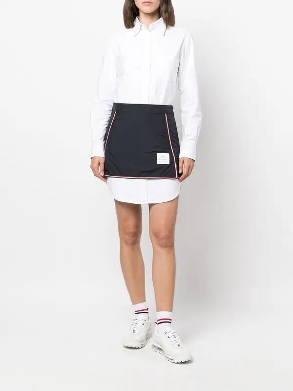 Thom Browne Rwb Golf Mini Skirt
