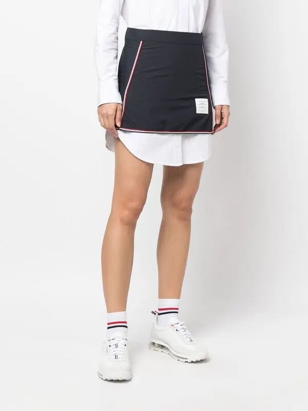 Thom Browne Rwb Golf Mini Skirt