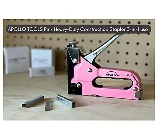 APOLLO Tools Heavy-duty 3-in-1 Stapler