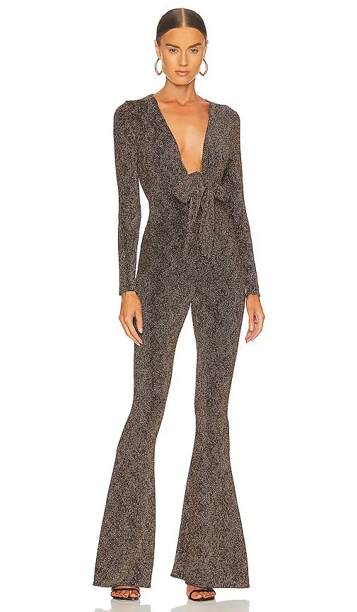 Show Me Your Mumu Martina Jumpsuit - Squiggle Sparkle