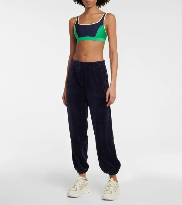Tory Burch Velour Sweatpants