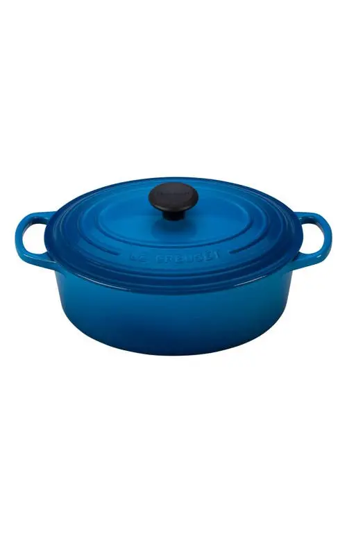 LE CREUSET Signature 2.75 Quart Oval Enameled Cast Iron Dutch Oven - Marseille