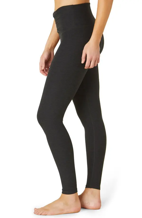 Beyond Yoga Space Dye V-waist Leggings - Darkest Night