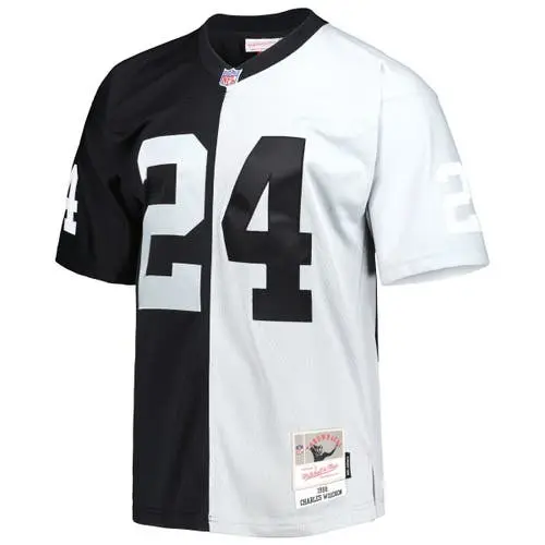 Mitchell & Ness Charles Woodson 1998 Las Vegas Raiders Split Legacy Replica Jersey