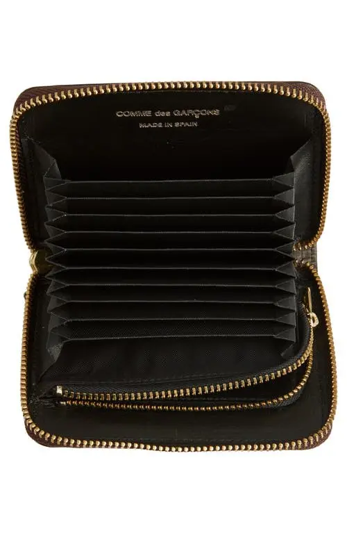 Comme Des Garçons Classic Leather Zip Accordion Wallet