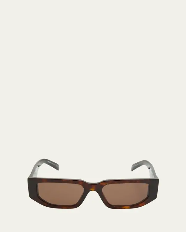 Prada Rectangle Sunglasses - Tortoise