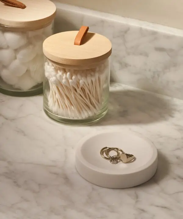 Jenni Kayne Stowe Eco Glass Canister - Maple
