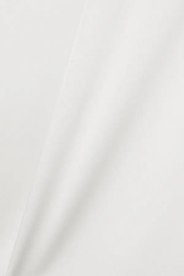 RASARIO Strapless Scalloped Duchesse-satin Maxi Dress