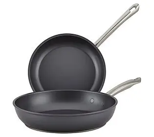 ANOLON Accolade Hard Anodized 2-piece Nonstick Llet Set - One-color