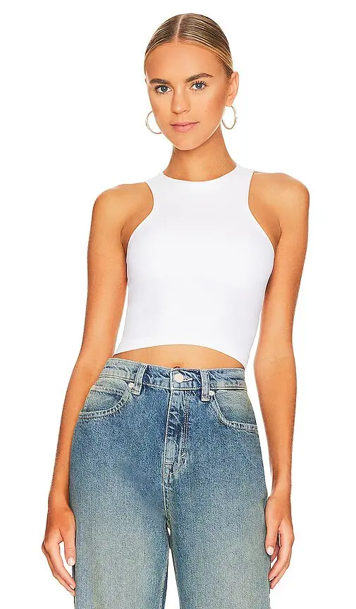 Free People Clean Lines Cami - White