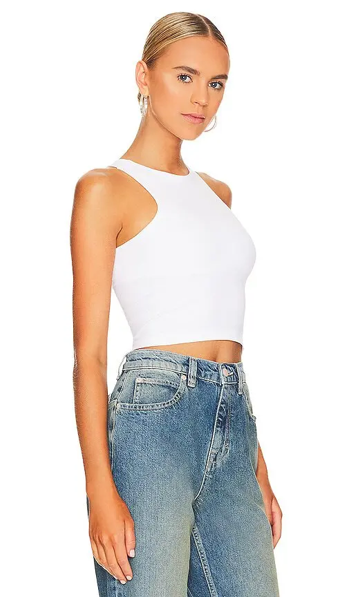 Free People Clean Lines Cami - White