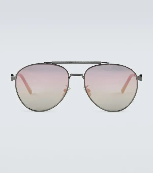 Dior Cd Link R1u Aviator Sunglasses - Silver