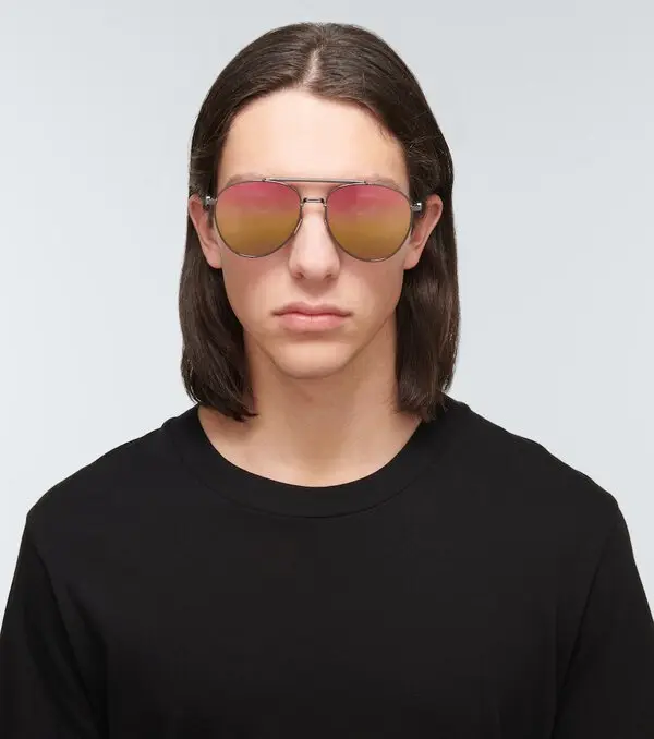 Dior Cd Link R1u Aviator Sunglasses