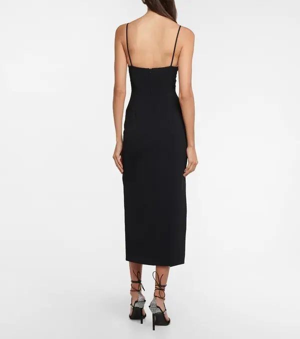 David Koma Embellished Midi Dress