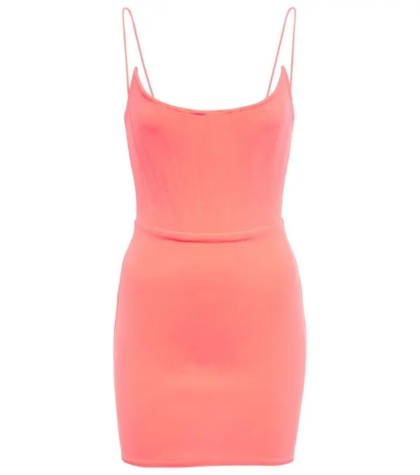 Alex Perry Caine Corset Minidress