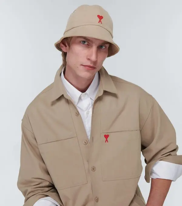 AMI Paris De Coeur Bucket Hat