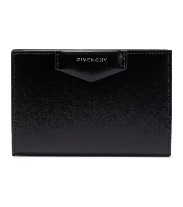 Givenchy Antigona Leather Bifold Wallet - Black