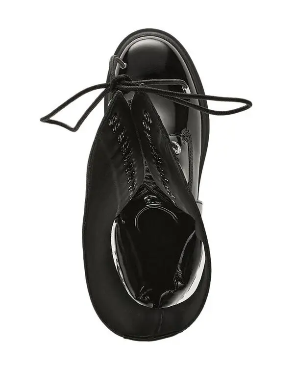 JIMMY CHOO X Timberland Patent Leather Boots