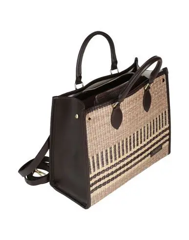 MY BEST BAG FIRENZE Textile Fibers And Leather Handbag - Brown