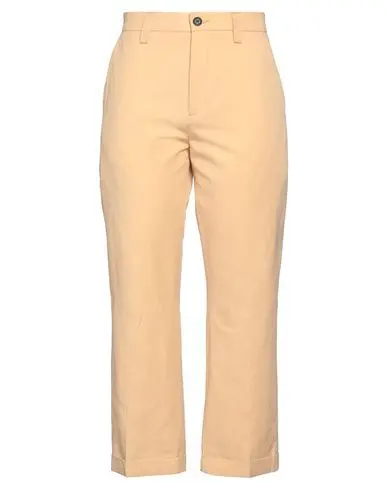 DEPARTMENT 5 Cropped Straight-leg Cotton And Hemp Pants