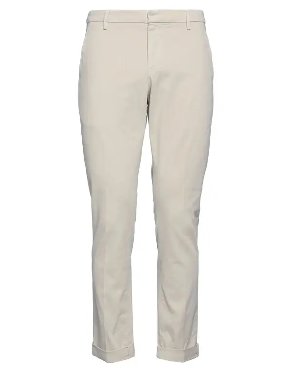DONDUP Pants Size Cotton, Elastane - Beige