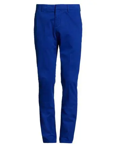 DONDUP Pants Size Cotton, Elastane - Blue