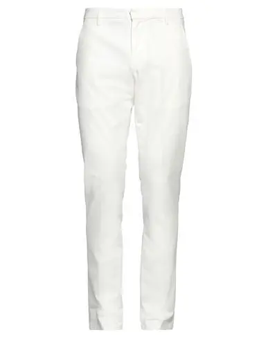 DONDUP Pants Size Cotton, Elastane - White
