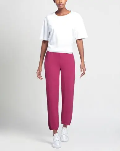 Patrizia Pepe Track Pants In French Terry - Pink