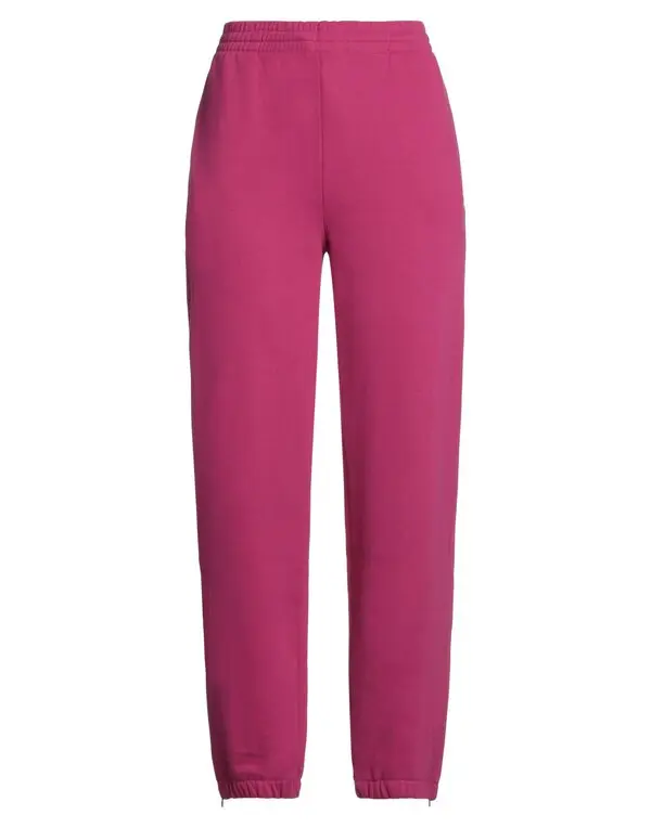Patrizia Pepe Track Pants In French Terry - Pink