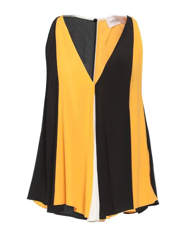 MEIMEIJ Multicolor Crepe Top
